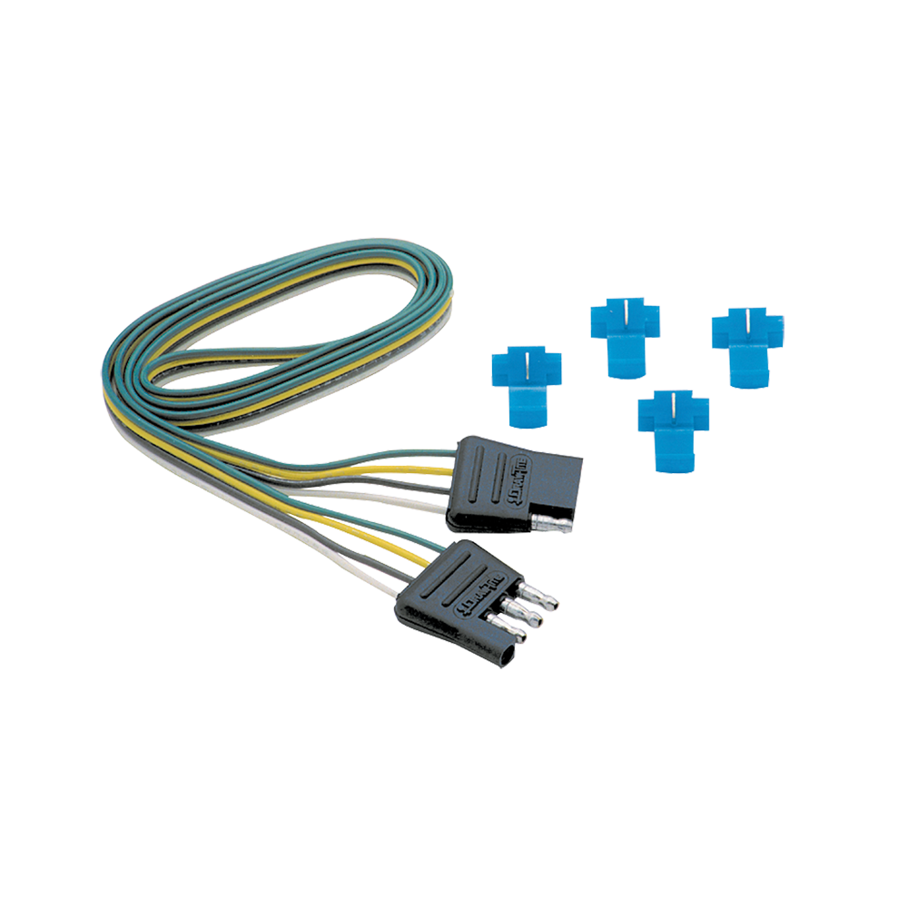 118185 Tow Ready Wiring Connector, 4-Way Flat Extension, 18 in. Length ...